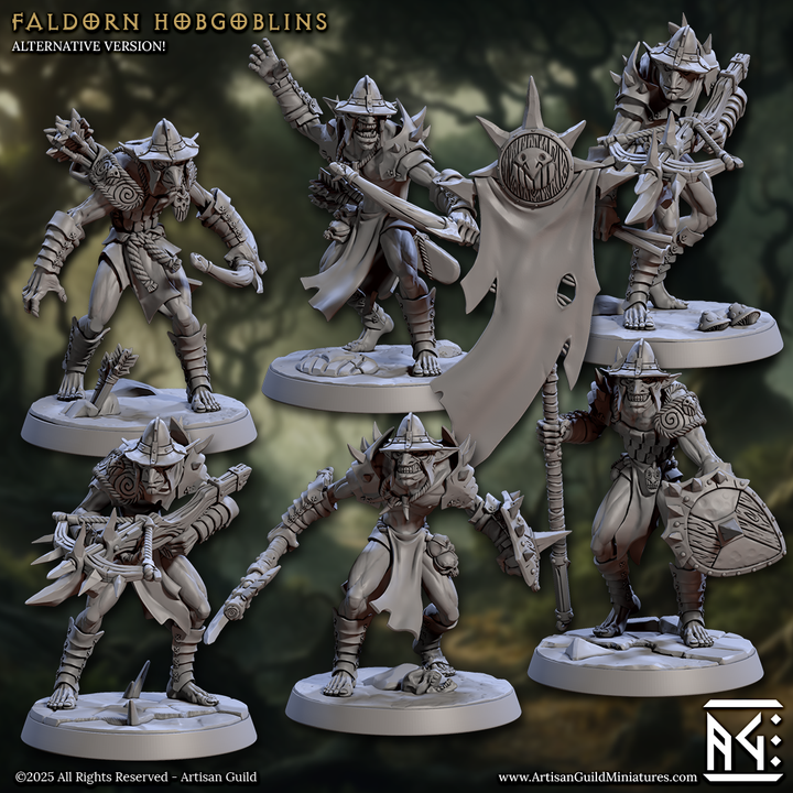 3D Printable Faldorn Hobgoblin - A (Faldorn Hobgoblins) by Artisan Guild